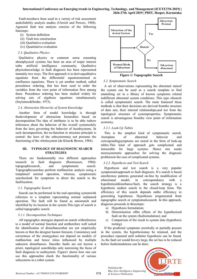 A review robot fault diagnosis part ii qualitative models and search strategies by d.sivasamy | PDF