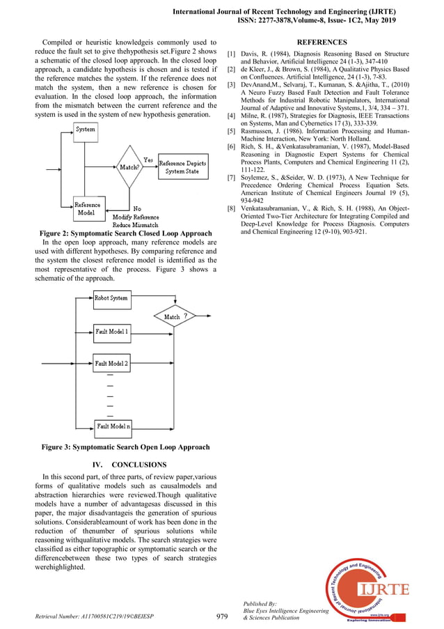 A review robot fault diagnosis part ii qualitative models and search strategies by d.sivasamy | PDF