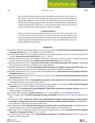 A Review Study Of Contrastive Analysis Theory | PDF