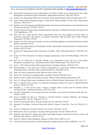 A Review Study upon the Public Administration and its policies in India ...