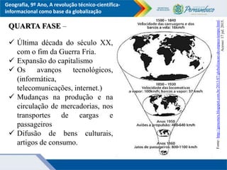 A revolução técnico-científico-informacional como base da globalização.ppt