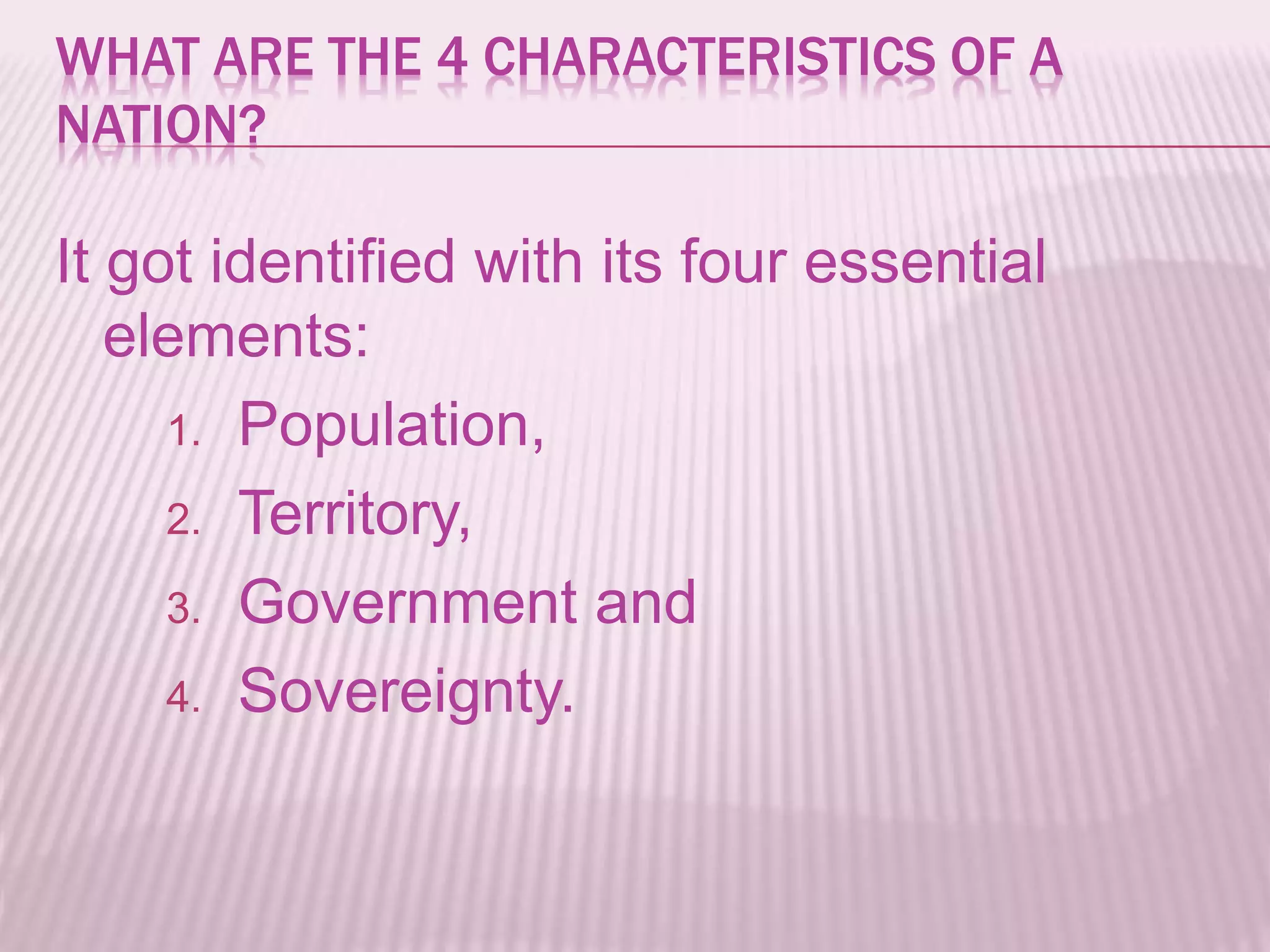 Are we a nation | PPT