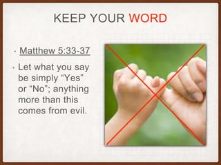 Are we covenant breakers? | PPT