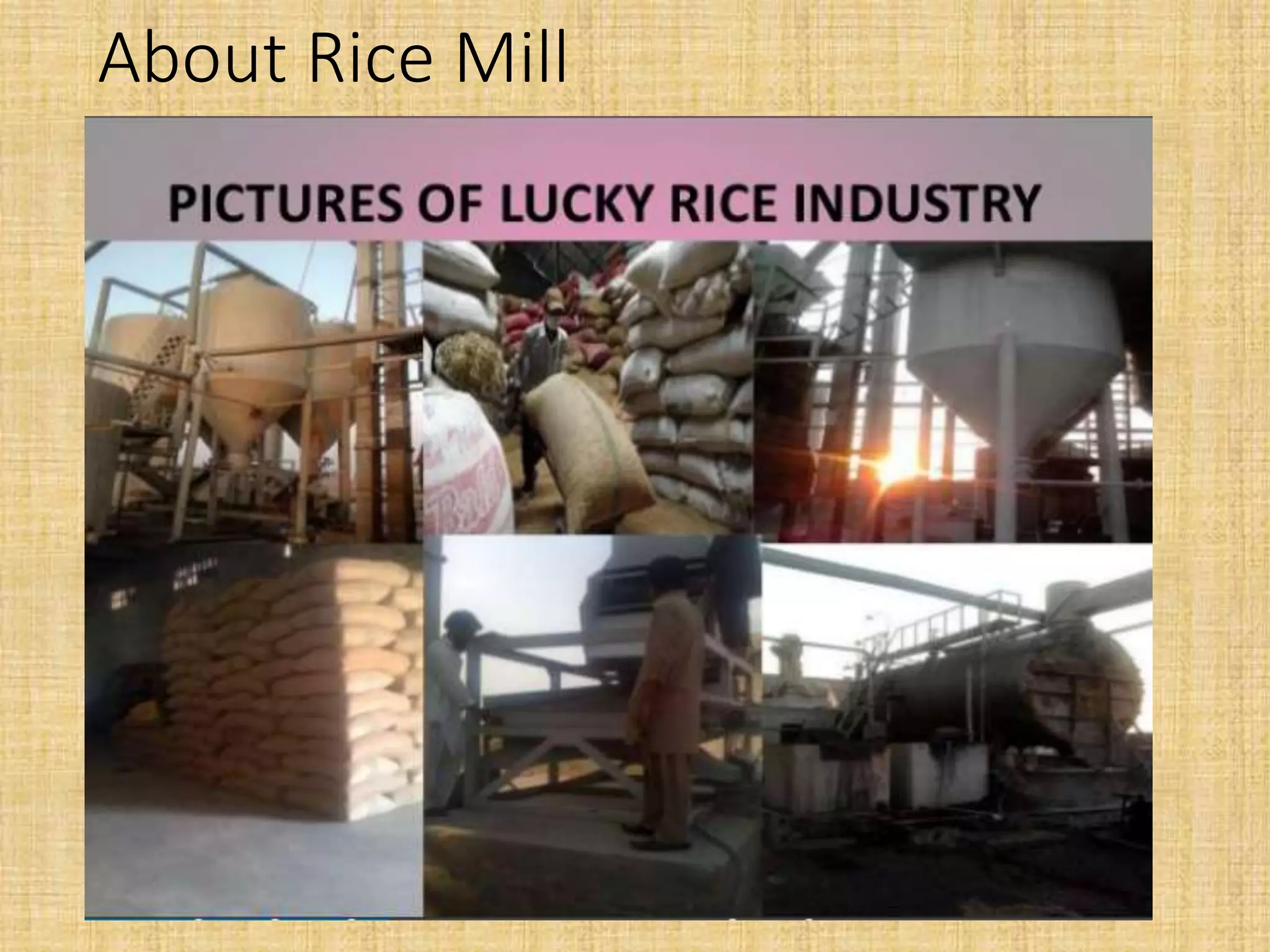 cost sheet of Rice mill | PPTX