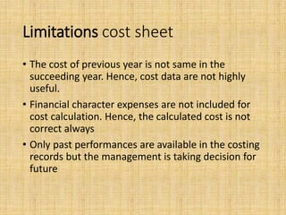 cost sheet of Rice mill | PPTX