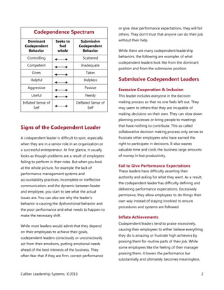 Are You a Codependent Leader? Stop Creating Dysfunctional Relationships with Employees | PDF ...