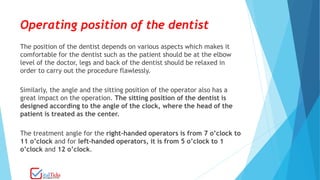 Are you and your patient sitting in the right position | PPTX