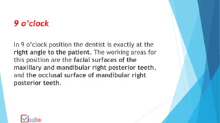 Are you and your patient sitting in the right position | PPTX | Dental ...