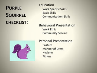 Are you a purple squirrel? | PPT
