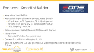 Are You a Smart Aleck? SmartList Designer vs SmartList Builder | PPTX | Databases | Computer ...