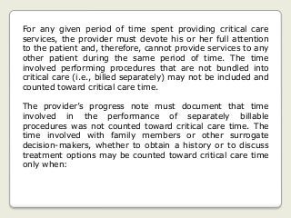 Are you correctly using 99291 and 99292 codes converted