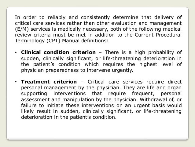 Are you correctly using 99291 and 99292 codes converted