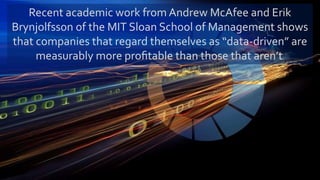 Are You Data-Driven? by Thomas C. Redman | PPTX