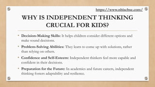 Are You Encouraging Your Kids to Be Independent Thinkers.pptx