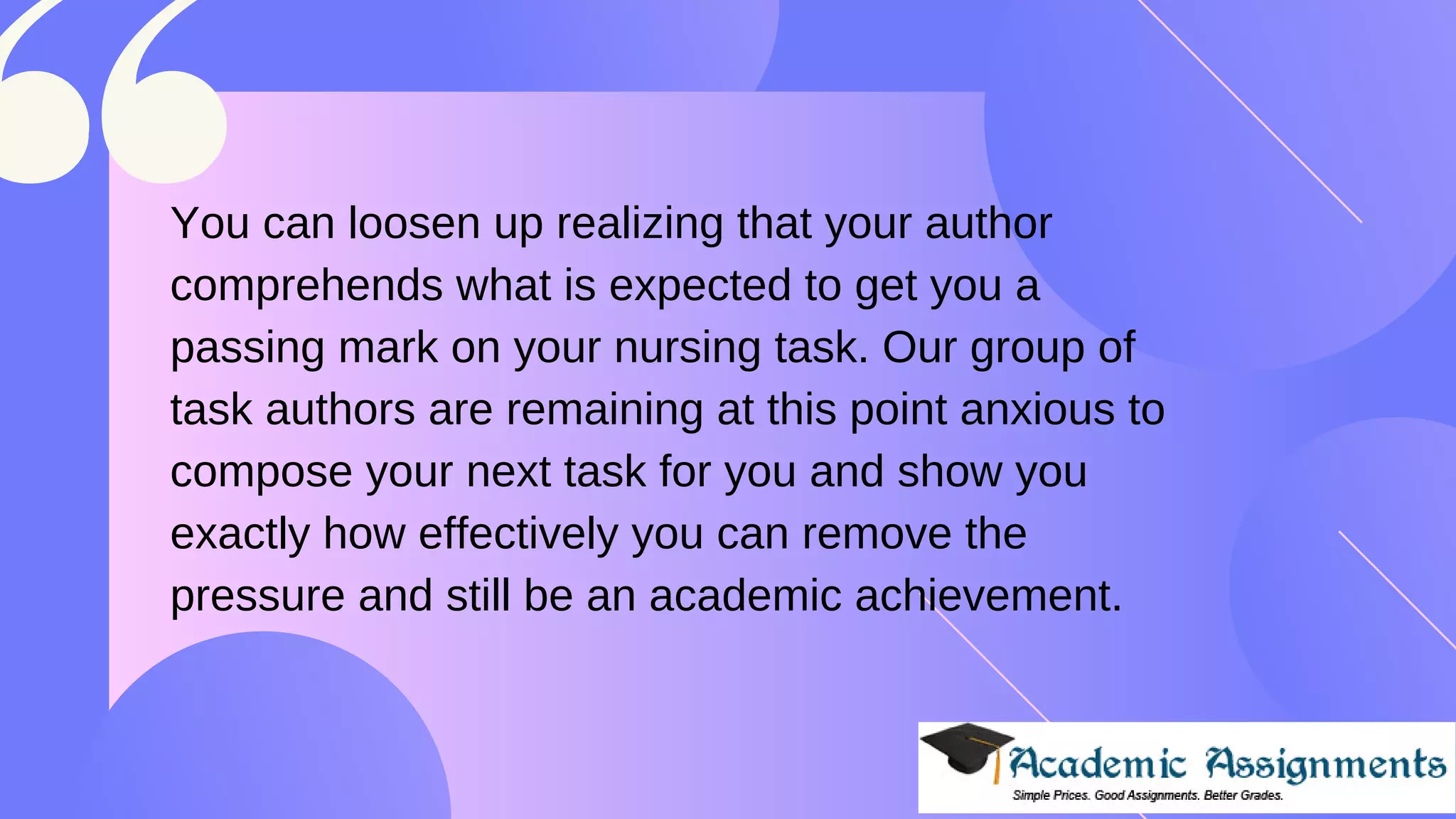 Are you facing problem to complete your assignments tell us now | PDF