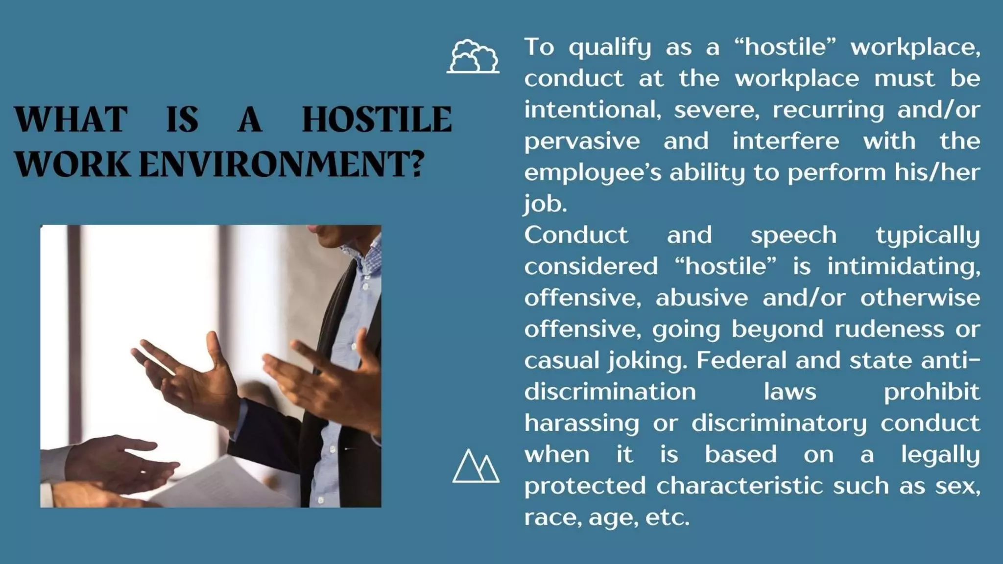 Are you in a hostile work environment examples from real cases | PPT