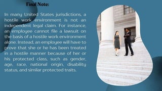 Are you in a hostile work environment examples from real cases | PPT