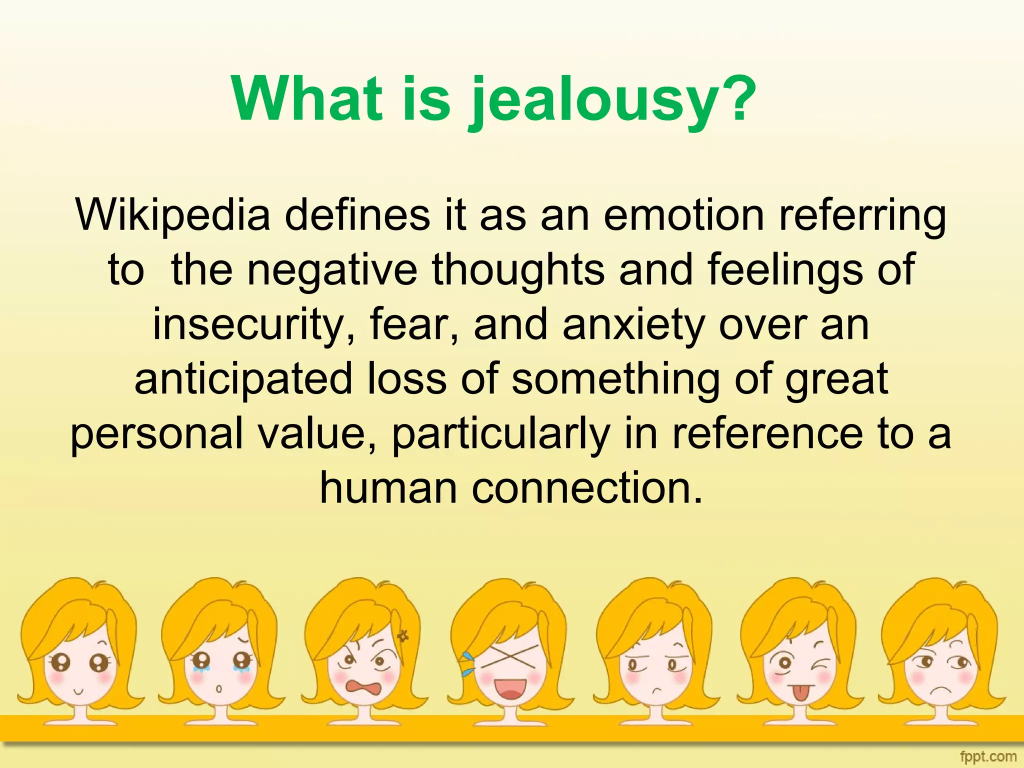 Are you jealous | PPT