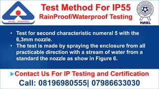 Are you looking for ip55 testing and certification electrical panel? | PPT