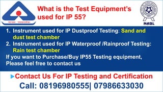 Are you looking for ip55 testing and certification electrical panel? | PPT