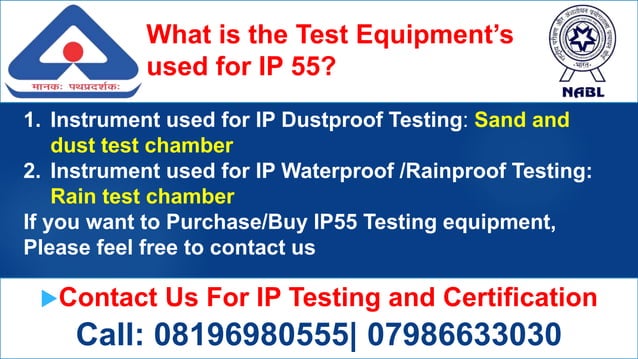 Are you looking for ip55 testing and certification electrical panel? | PPT