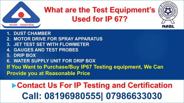 Get IP67 Testing and Certification for Enclosures | PPT