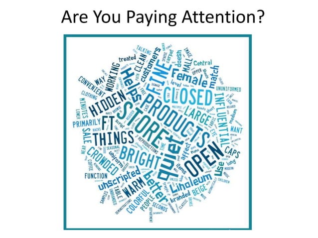 Are you paying attention | PPTX