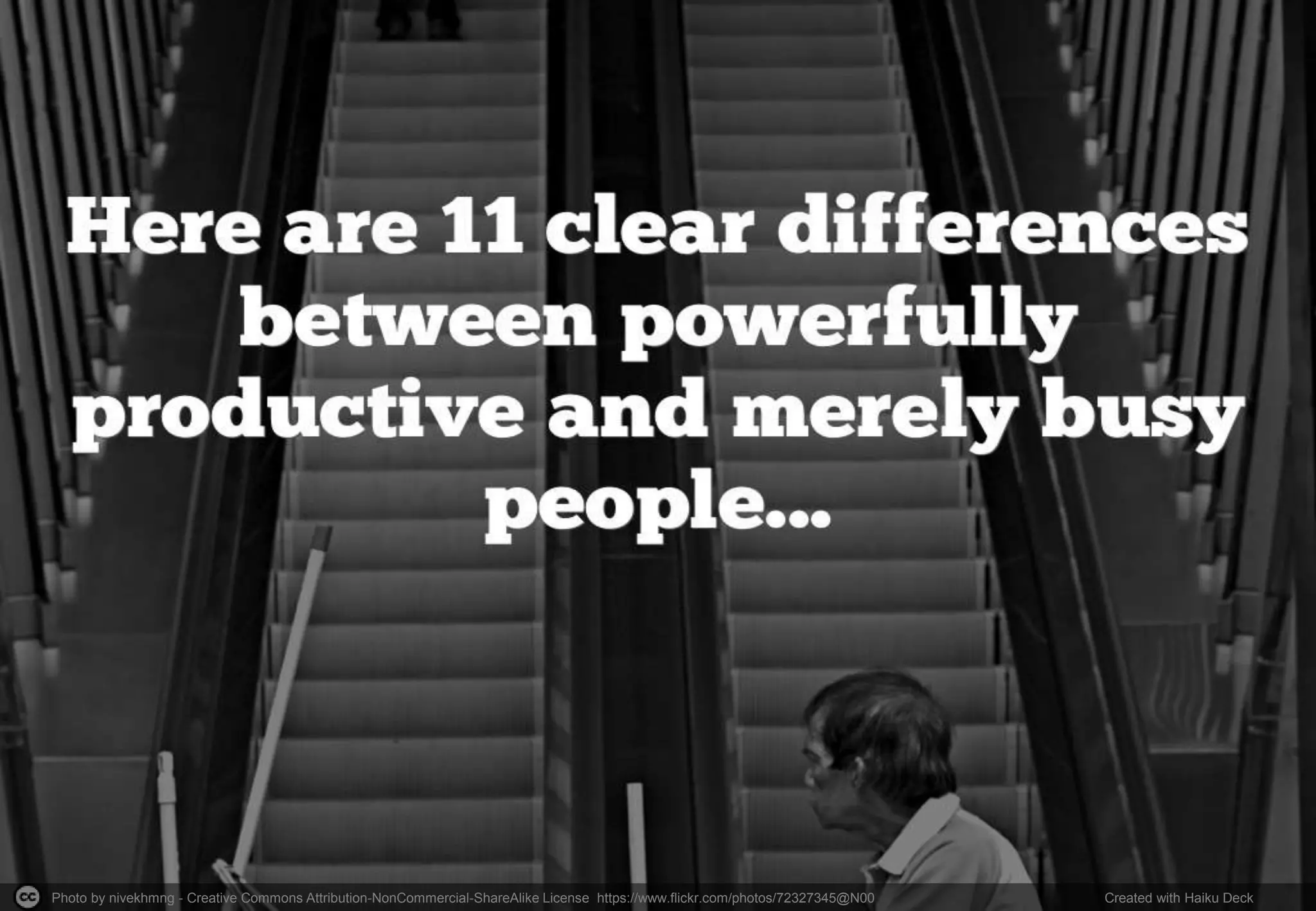 Are you productive? (...or are you just busy?) | PPT