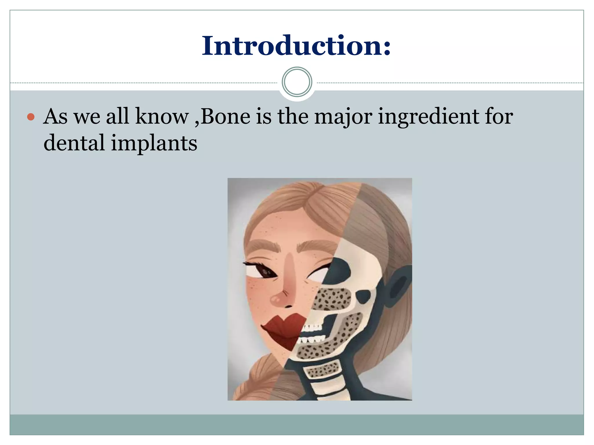 Are your bone is fit for dental implants | PPTX