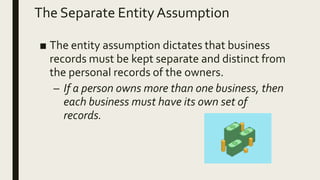 Accounting Concepts | PPTX | Business Accounting & Finance | Business