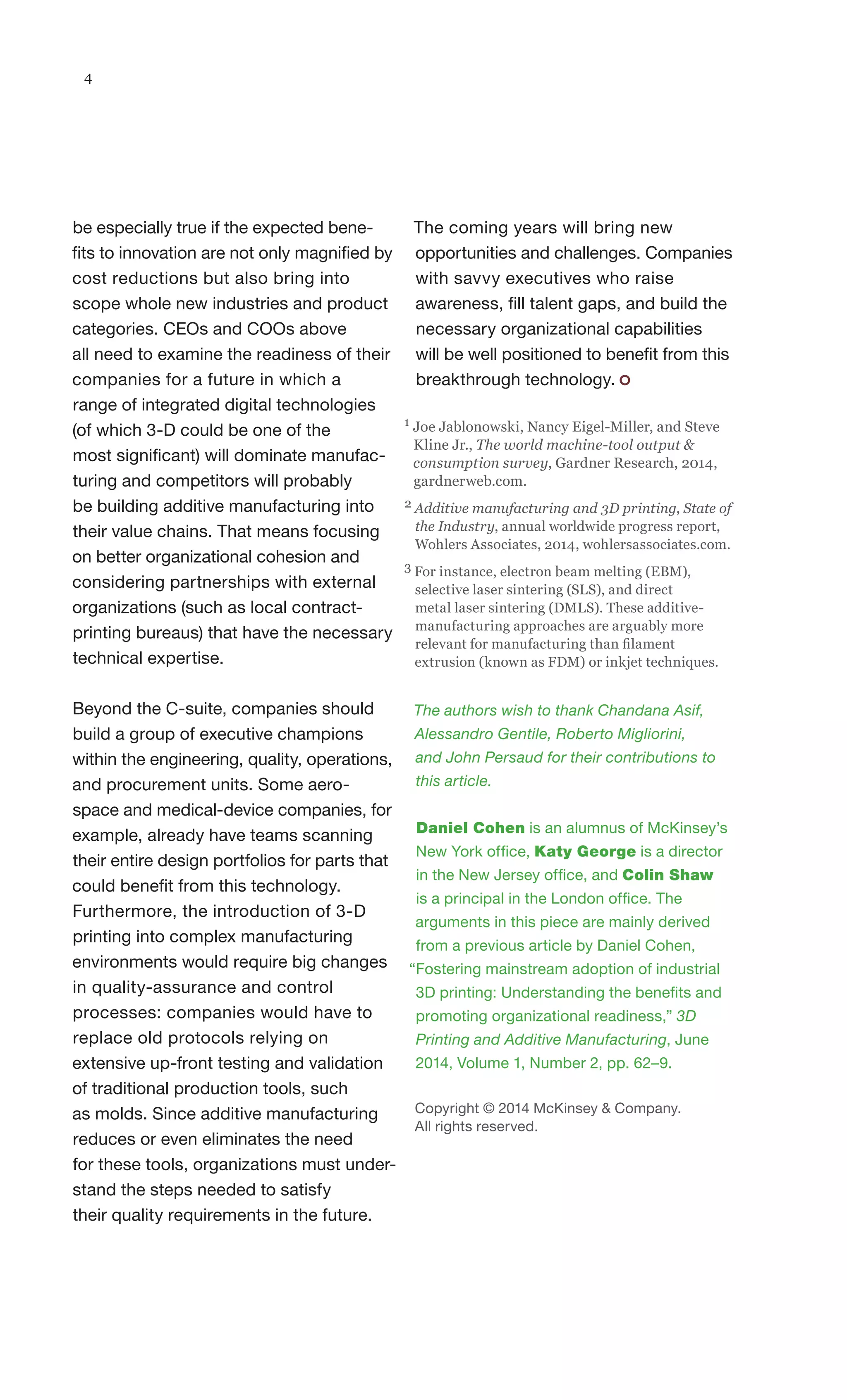 Are you ready for 3D printing | PDF