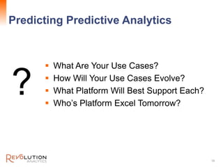Are You Ready for Big Data Big Analytics? | PPT