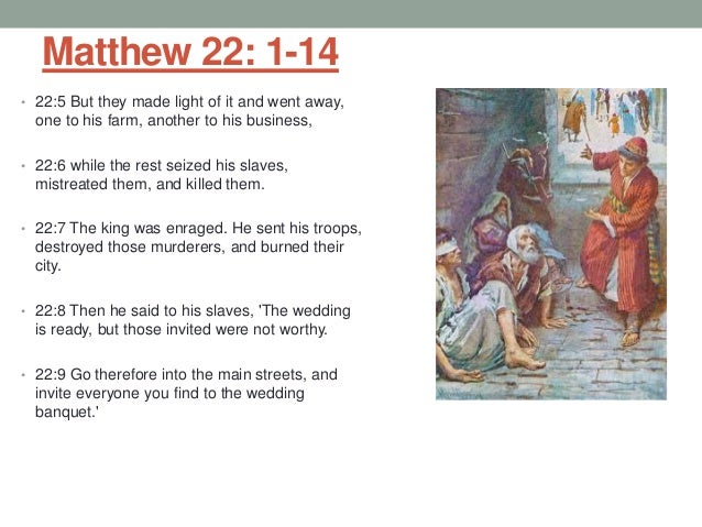 Matthew 22 Parable Explained