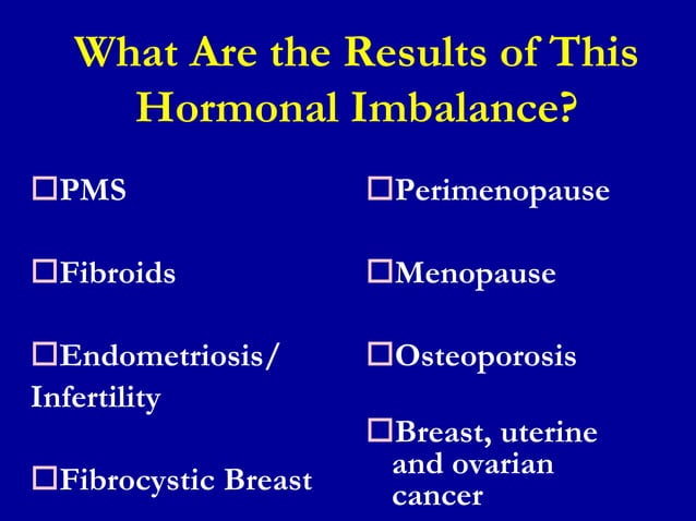 Are your hormones making you sick | PPT