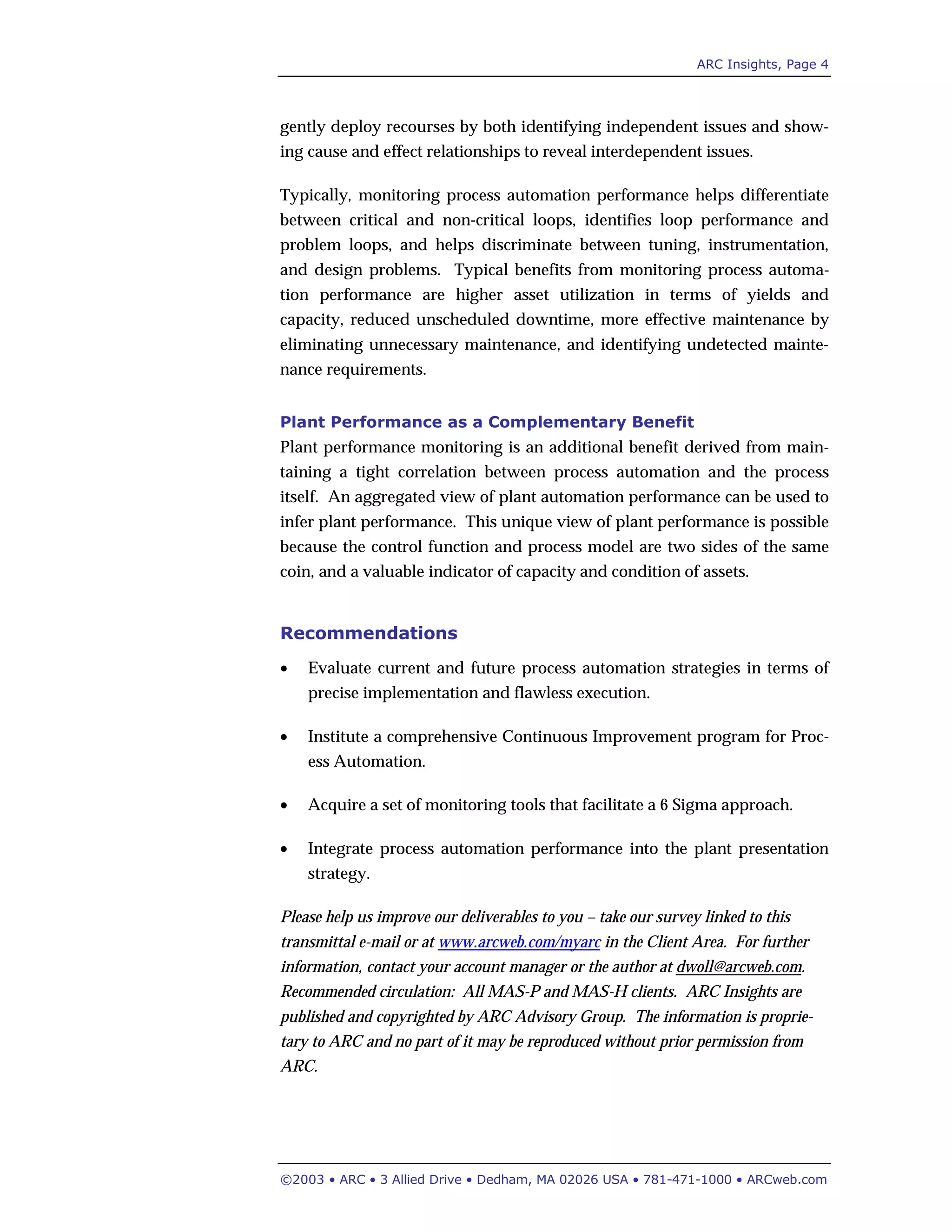 Are Your Process Automation Assets in Tune with Your Manufacturing ...