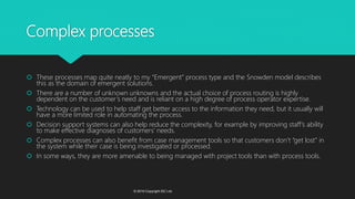 Are your processes obvious, complicated or complex? | PPT