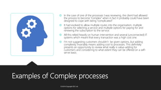 Are your processes obvious, complicated or complex? | PPT