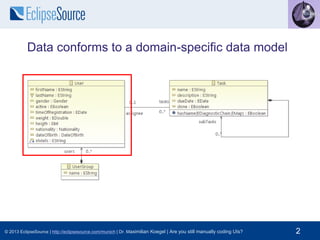 Democamp Munich 2013: Are you still manually coding UIs? | PPT