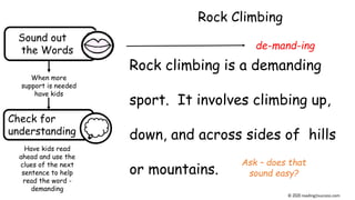 3 Strategies to Teach Kids to Read Unknown Words | PPTX