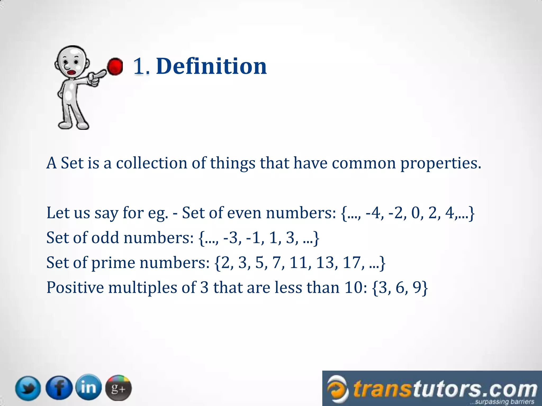 Are you sure you know everything about sets? | PPT