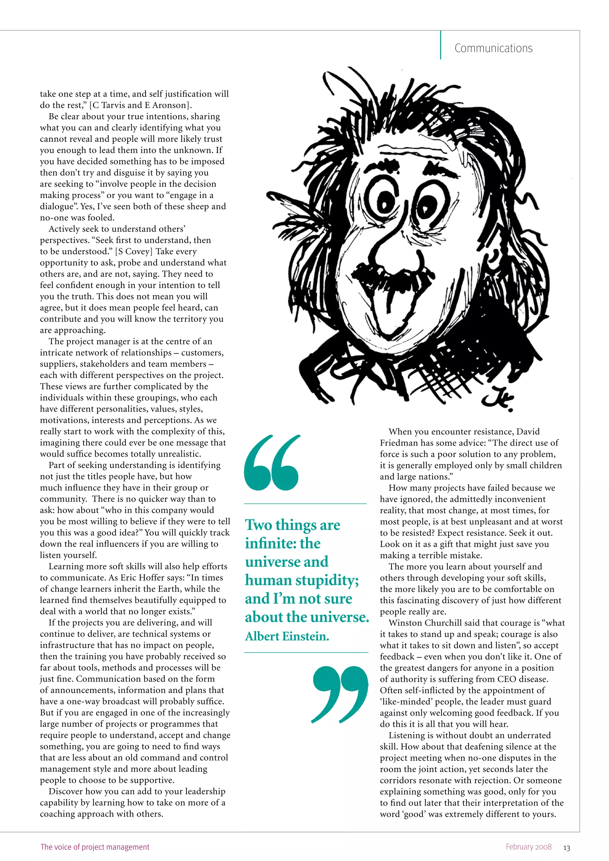 Are you talking to me? - APM Project Article | PDF | Business and Finance