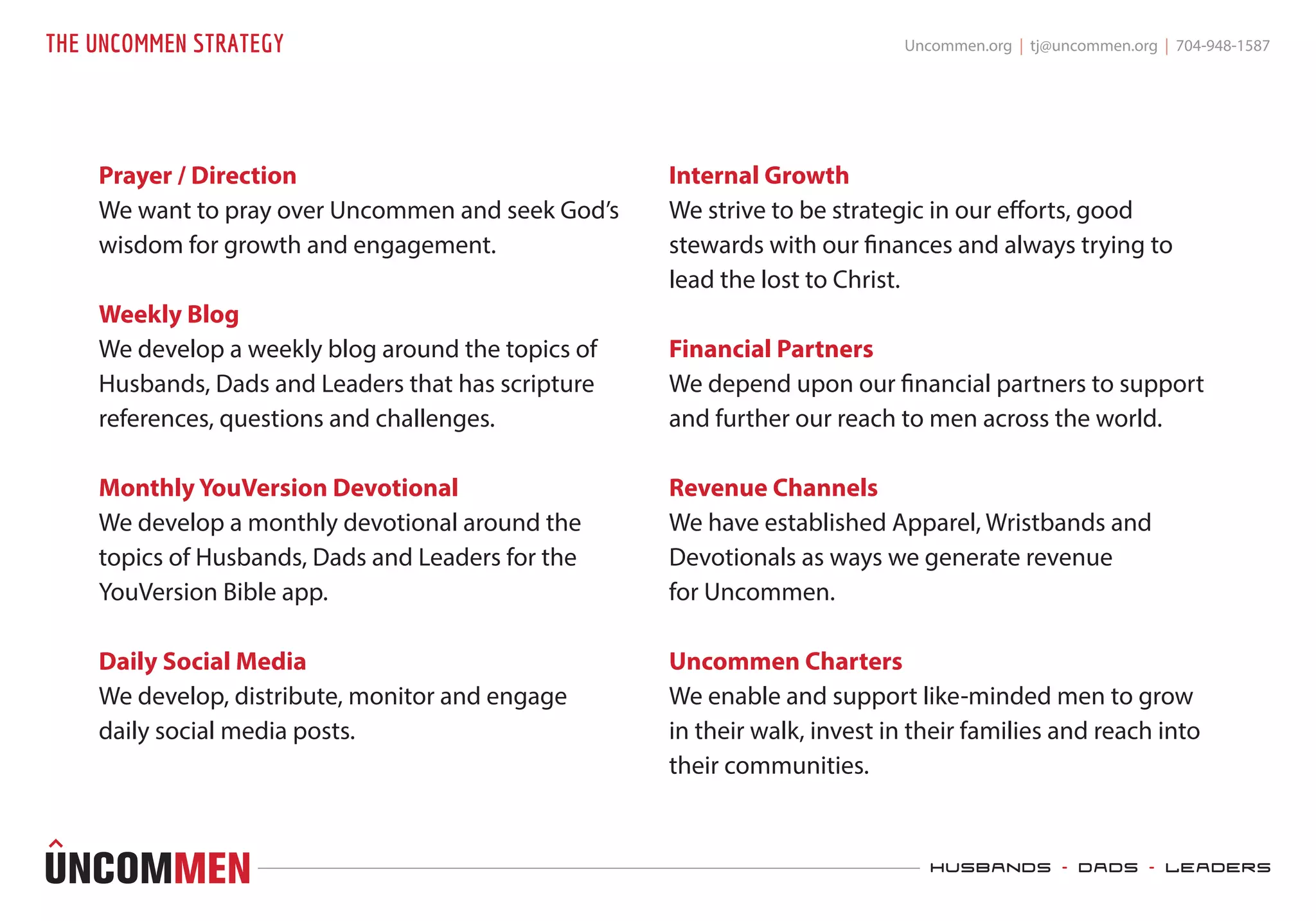 Encouraging Men to be better Husbands, Dads and Leaders | PPT