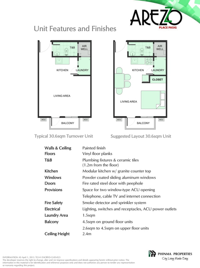 Arezzo place pasig logo | PDF | Developmental Sites | Real Estate