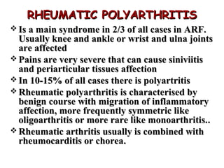 Acute Rheumatic Fever in children | PPT
