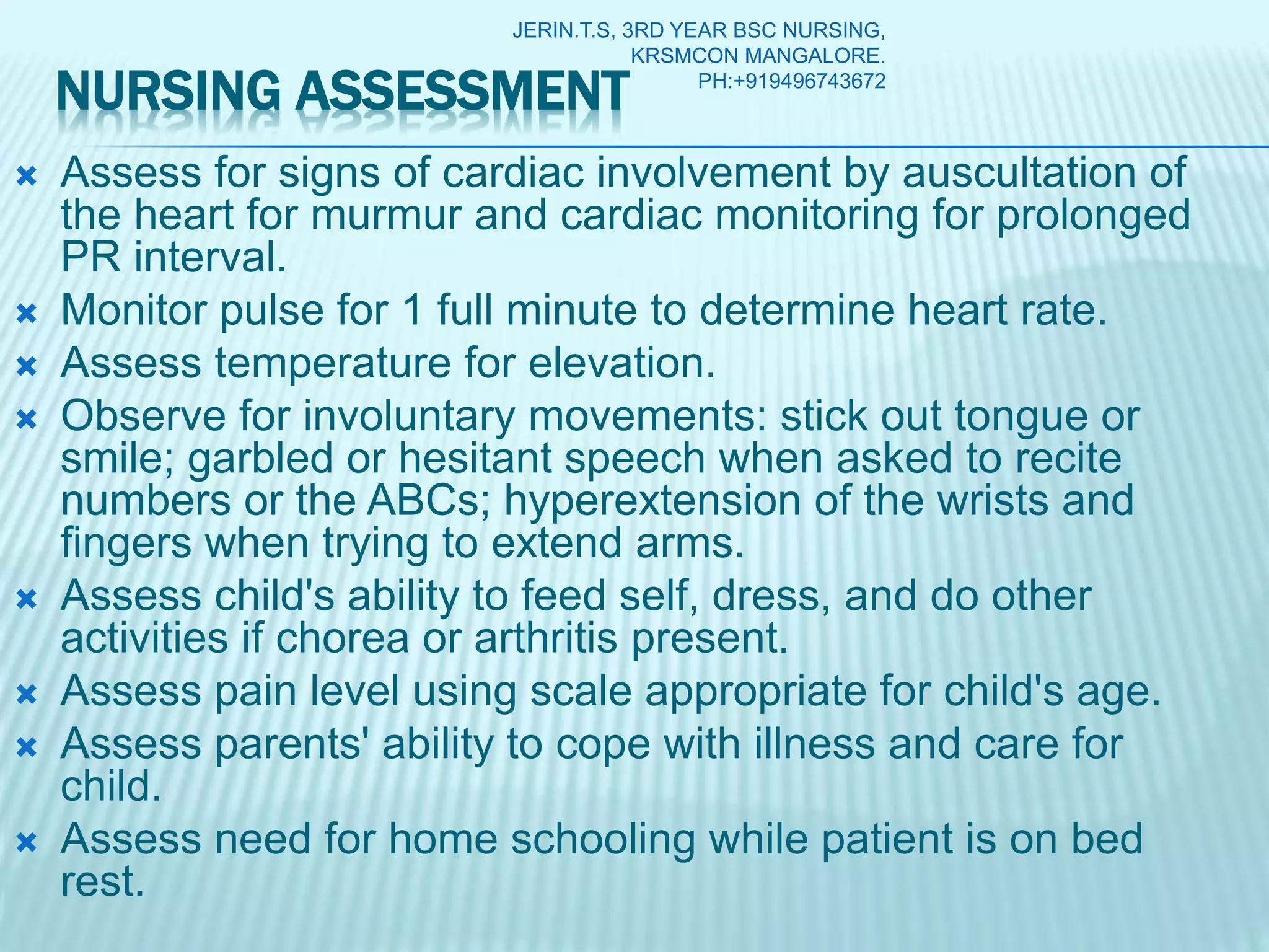 acute rheumatic fever | PPT