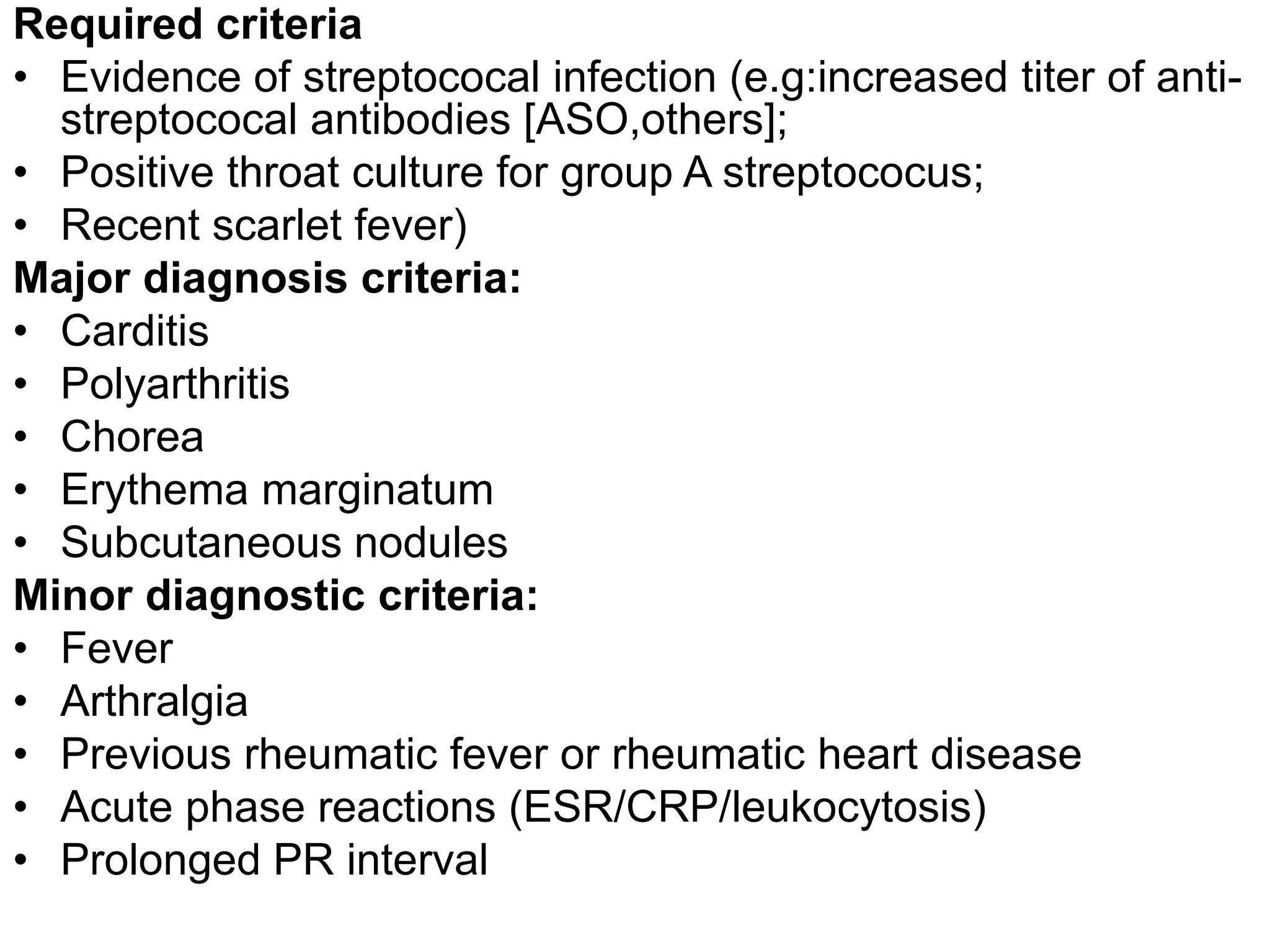 Acute rheumatic fever.pptx | Heart and Cardiovascular Diseases ...