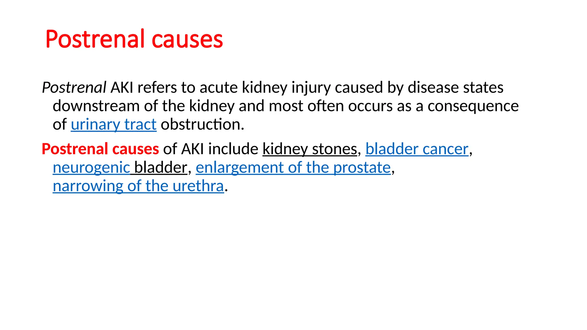 Acute renal failure Acute renal failure Acute renal failure | PPTX