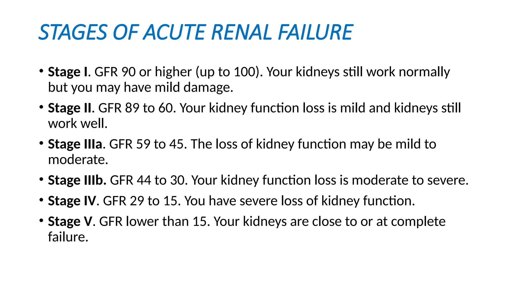 Acute renal failure Acute renal failure Acute renal failure | PPTX