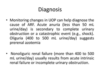 Acute Renal Disease - dhaval joshi | PPT
