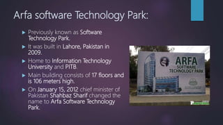 Arfa karim randhawa | PPTX
